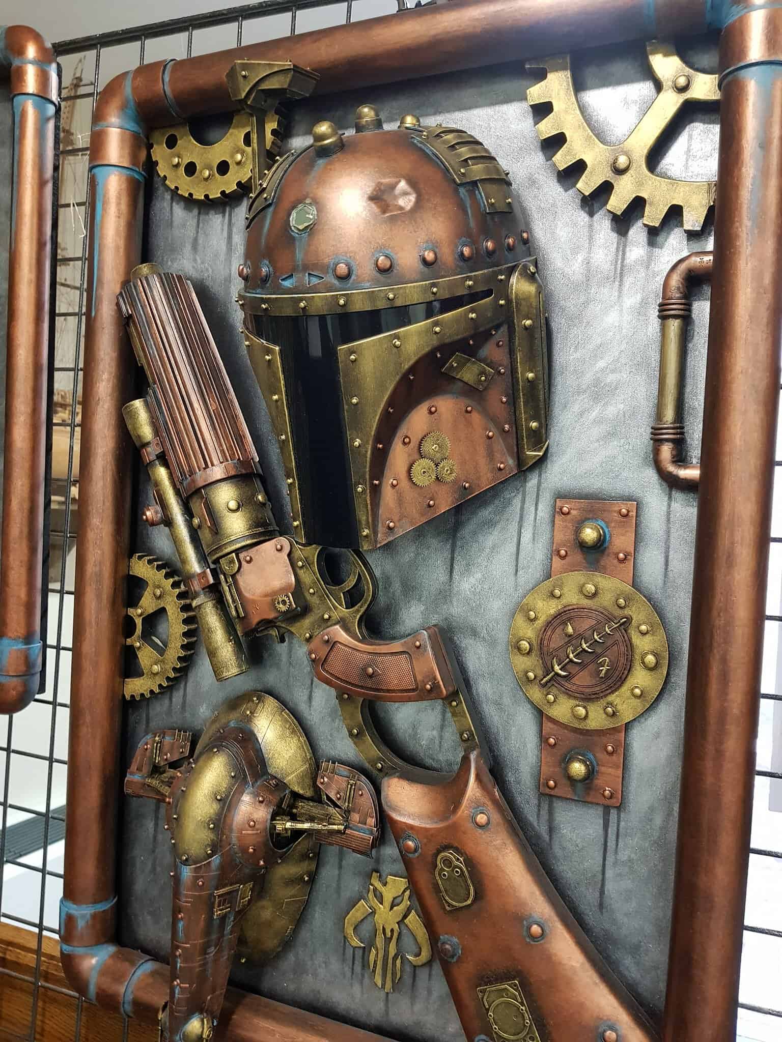 Star Wars Characters Revisited In Steampunk Style By French Artist ...