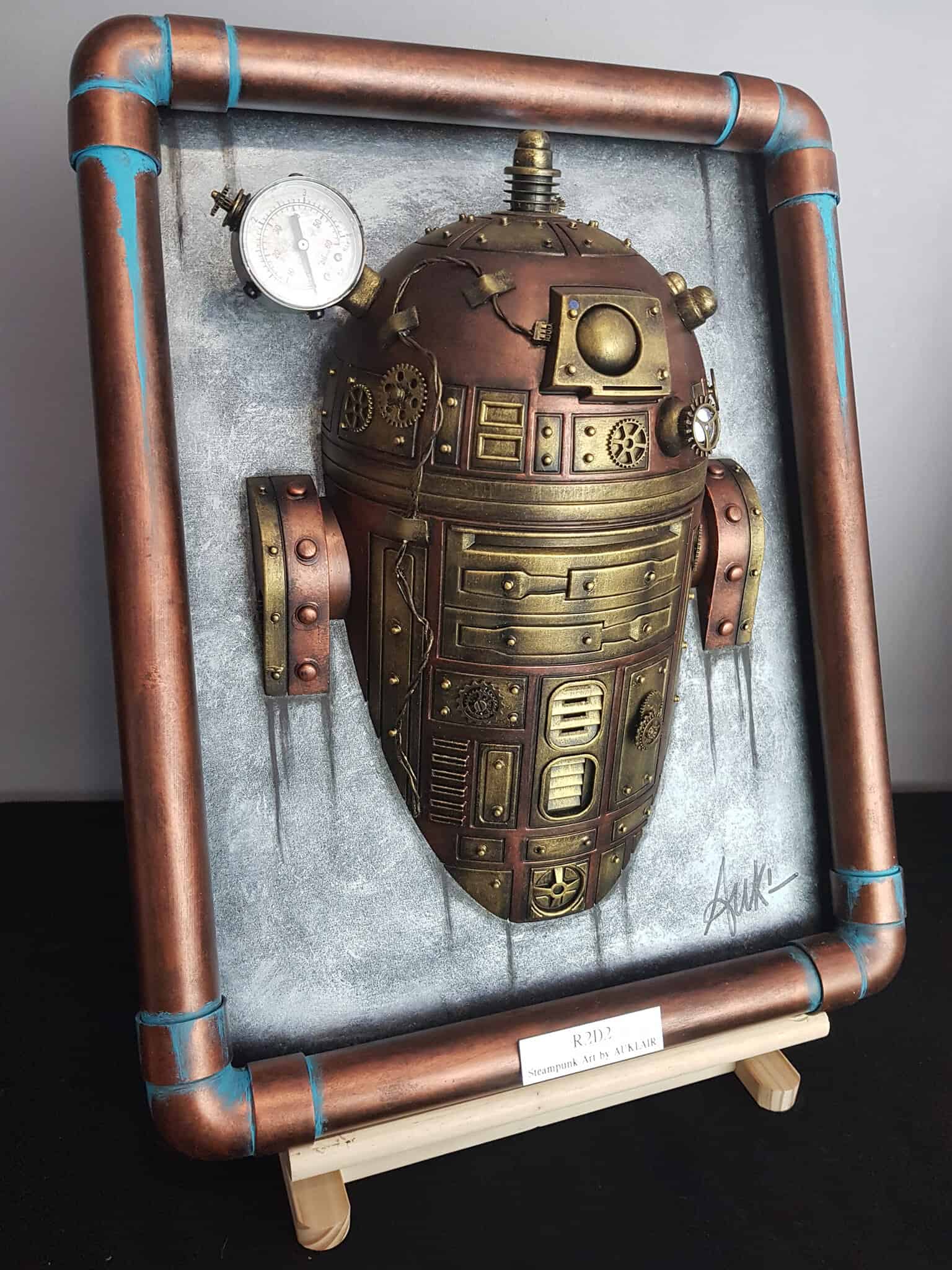 Star Wars Characters Revisited In Steampunk Style By French Artist ...
