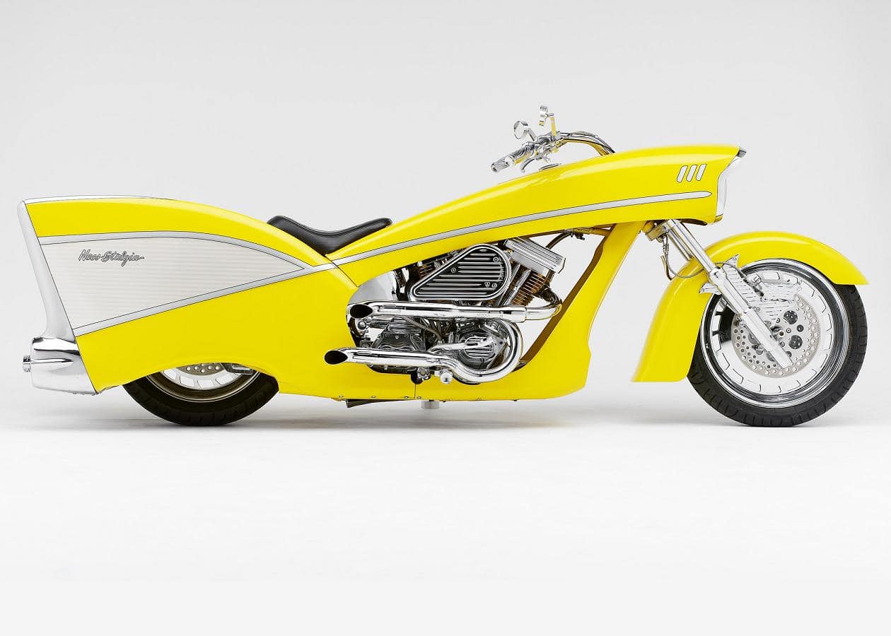 The One-Of-A-Kind, Stunning 1957 Chevy Motorcycle | Steampunk Tendencies