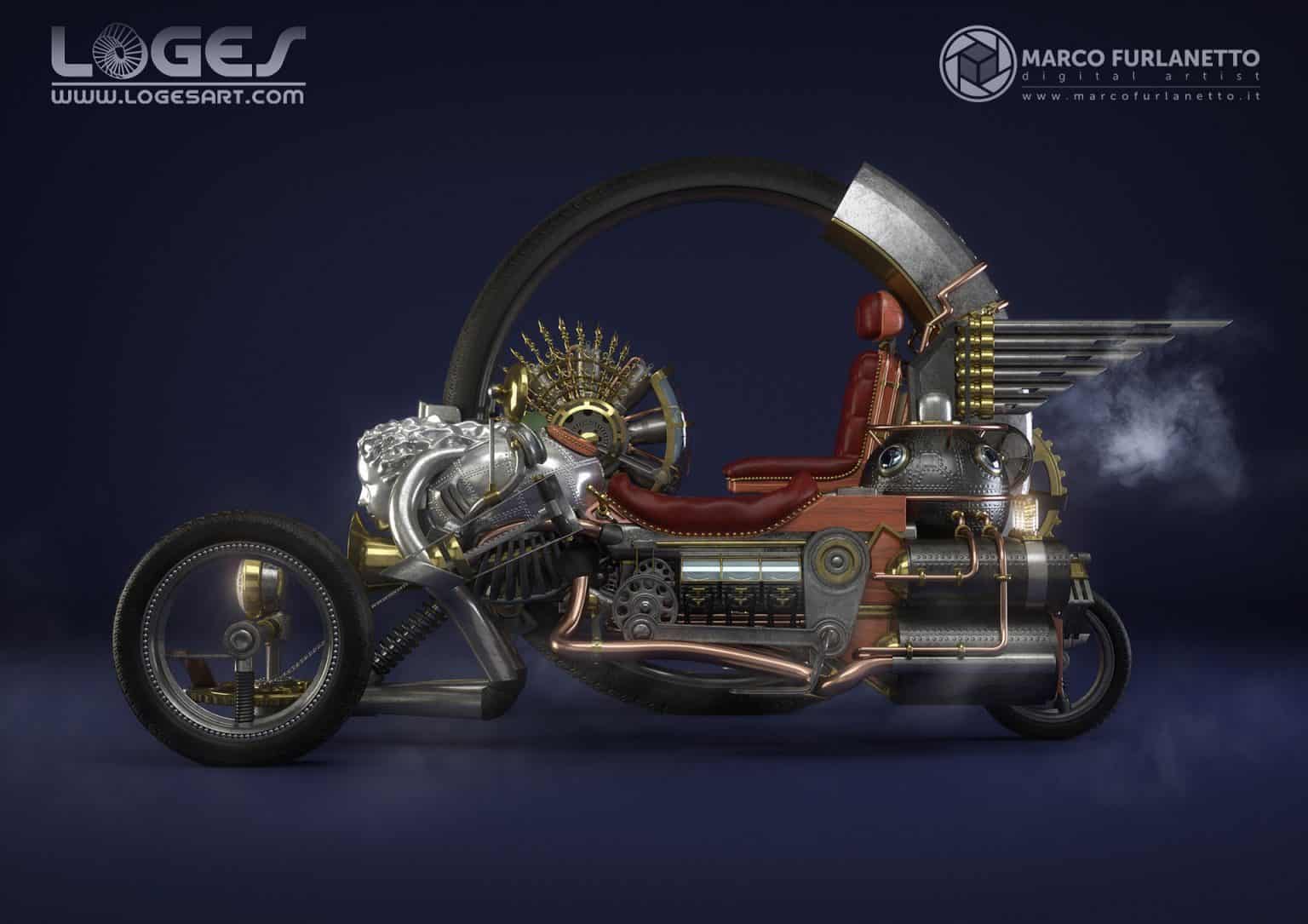 Gabriel Ø, The Steampunk Sidecar | Steampunk Tendencies